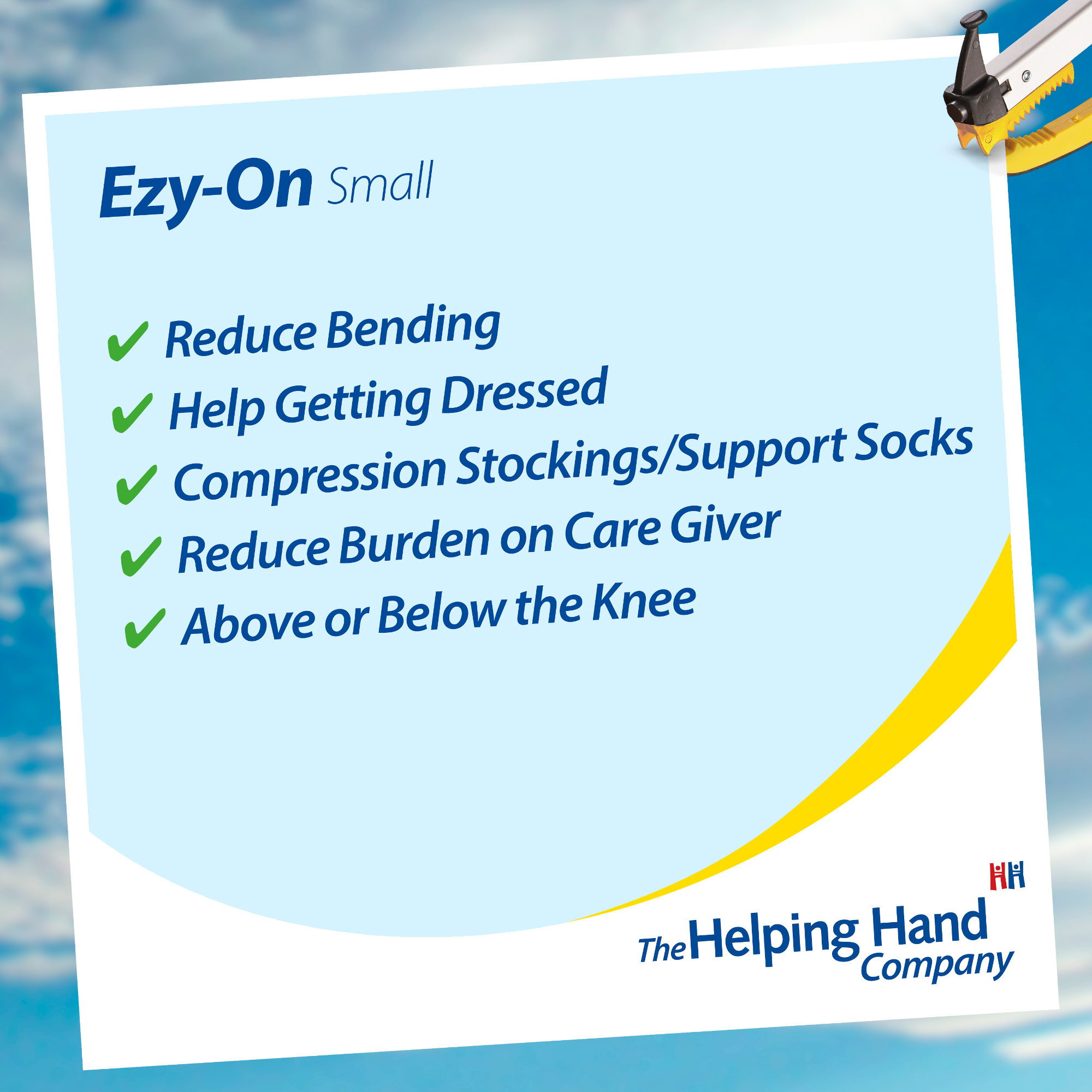 Aantrekhulp steunkousen | Hulpmiddel steunkous aantrekken