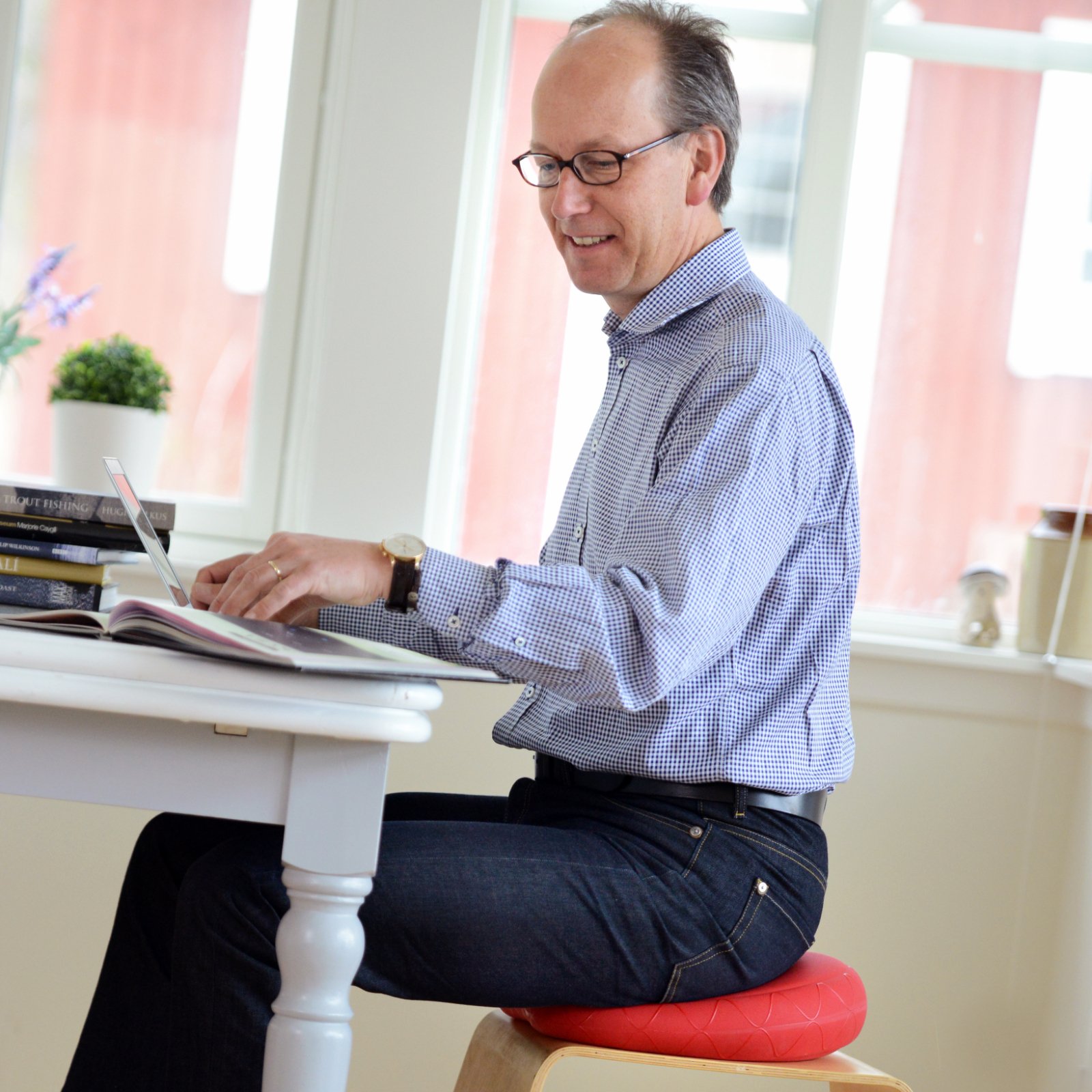 Sissel Sitfit Plus Rood | Balkussen zitkussen | Beste prijs!