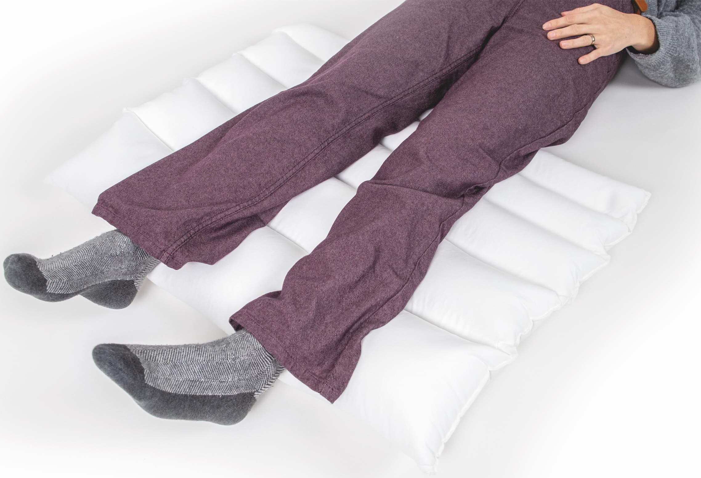 Hielkussen voor in bed | Decubitus positioneringskussen hielen