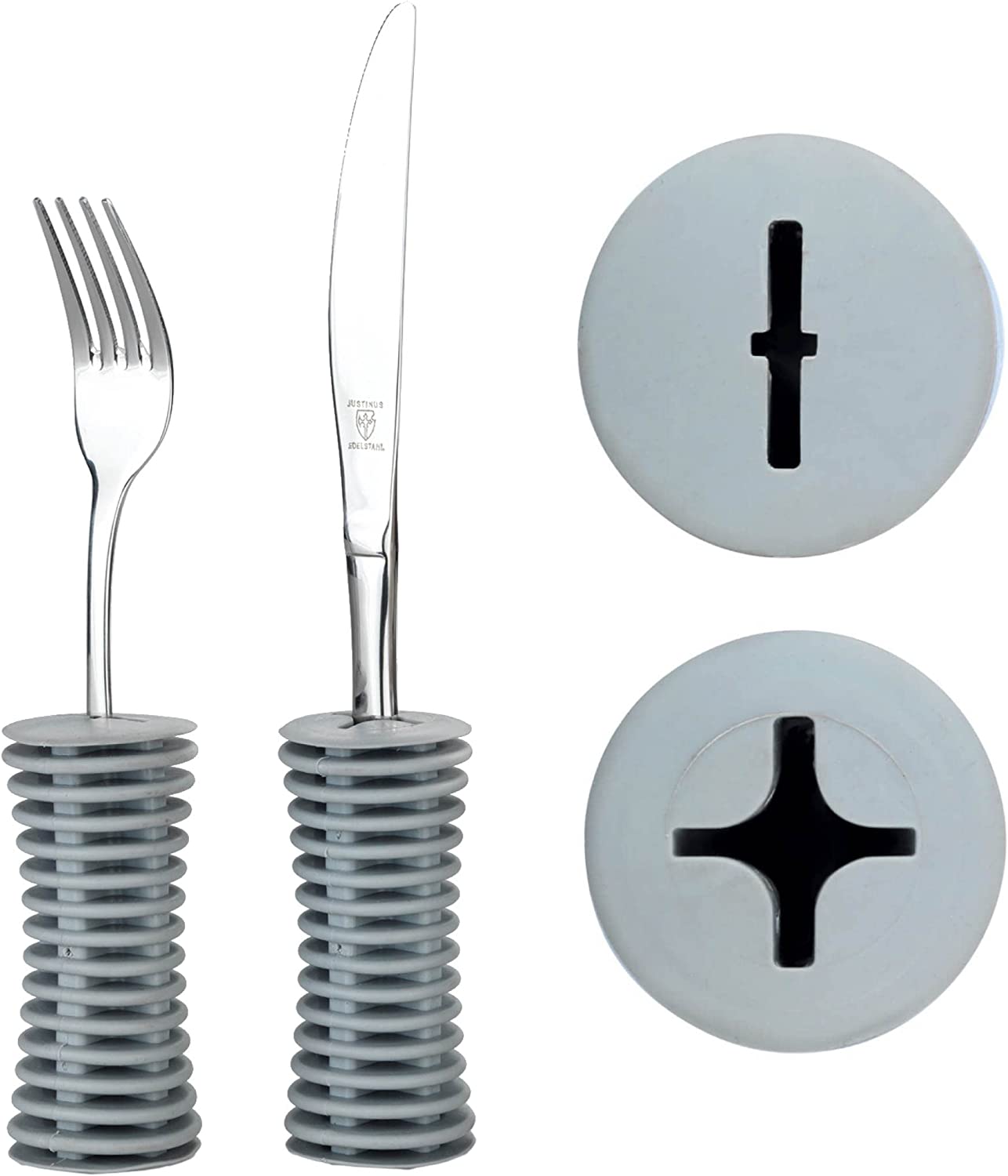 Bestek verdikkers set Soft-Grip | Handvat | Aangepast bestek