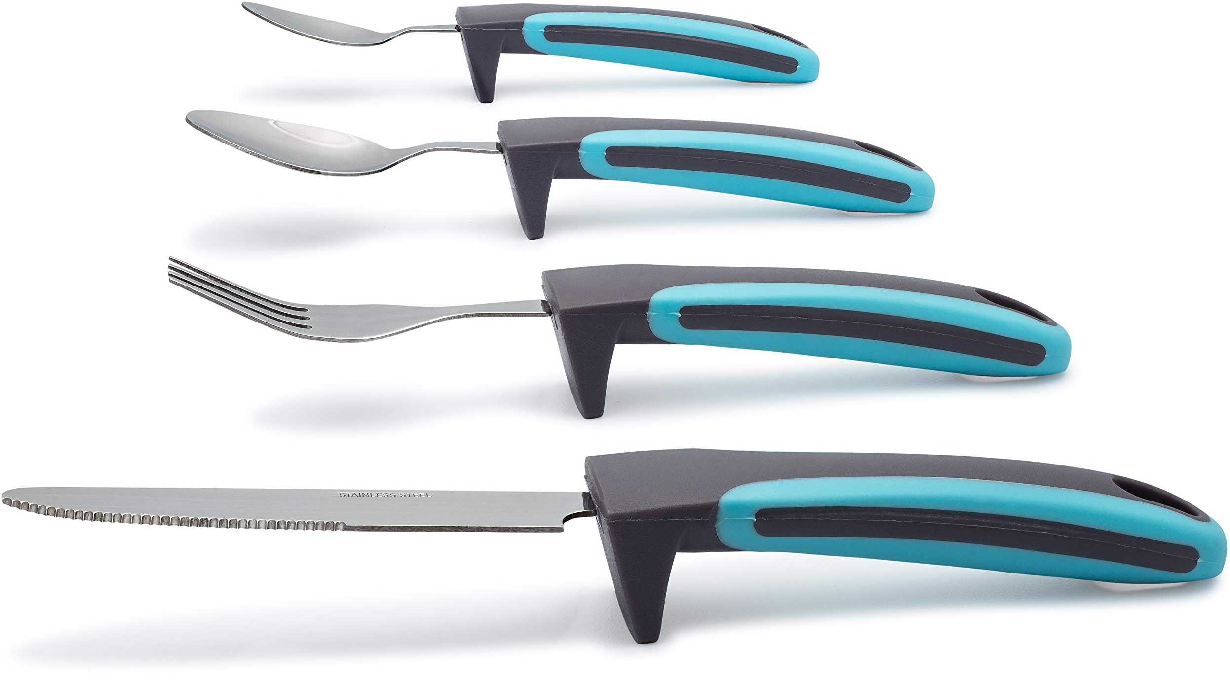 Ergonomisch bestek set Autonoom |Aangepast bestekset ouderen