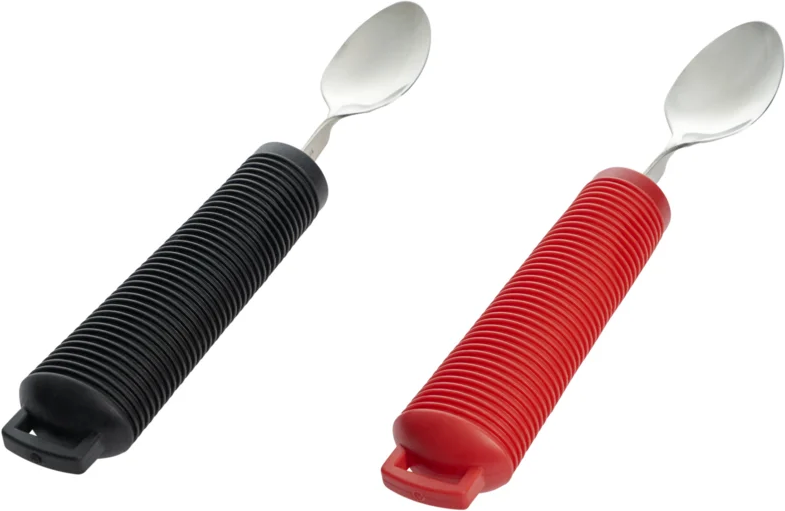 Aangepaste theelepel Rood | Verdikt bestek | Ergonomisch