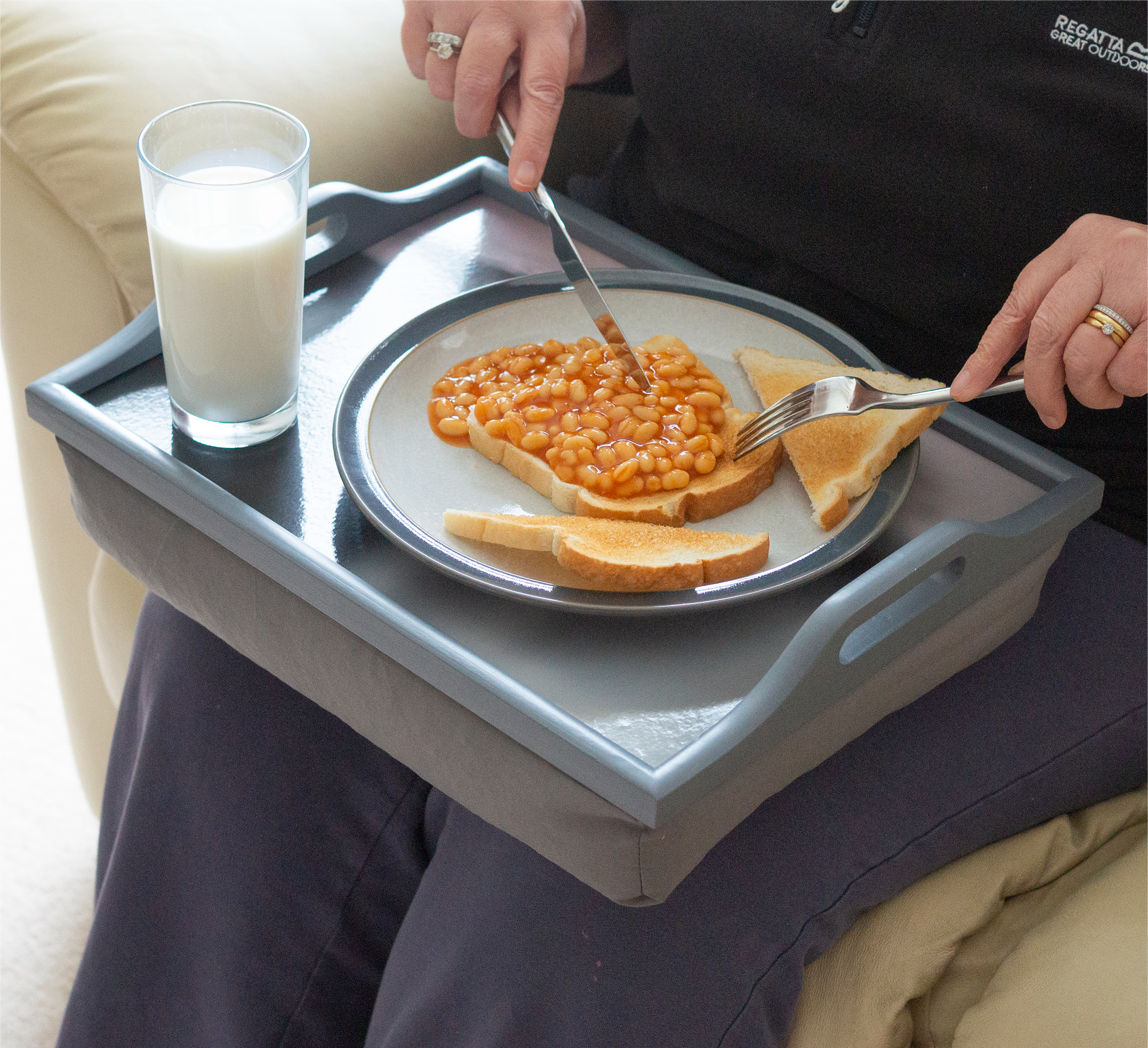 Schootdienblad | Schoot dienblad Kittens | Schoottafel met kussen