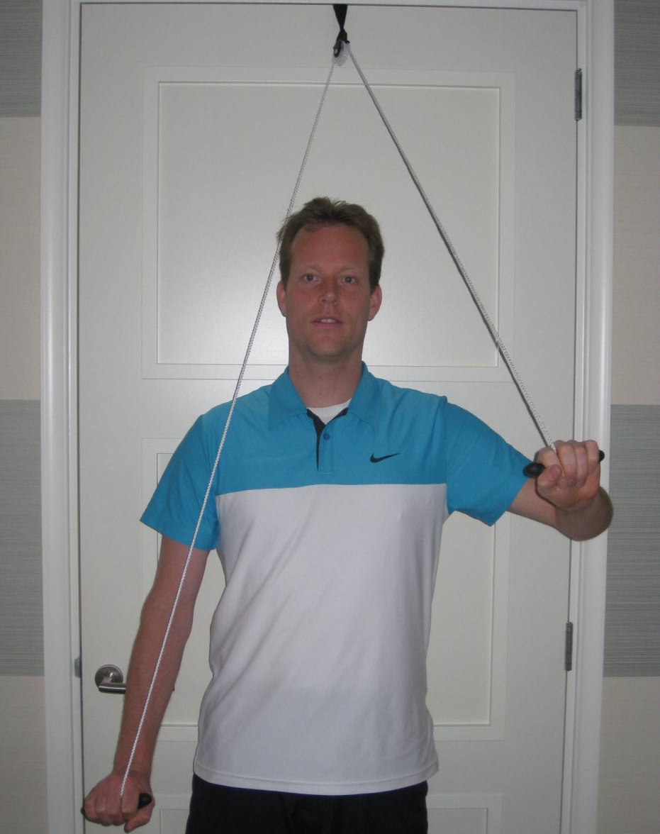 Schouder katrol oefenboekje | Schouder stretcher oefeningen