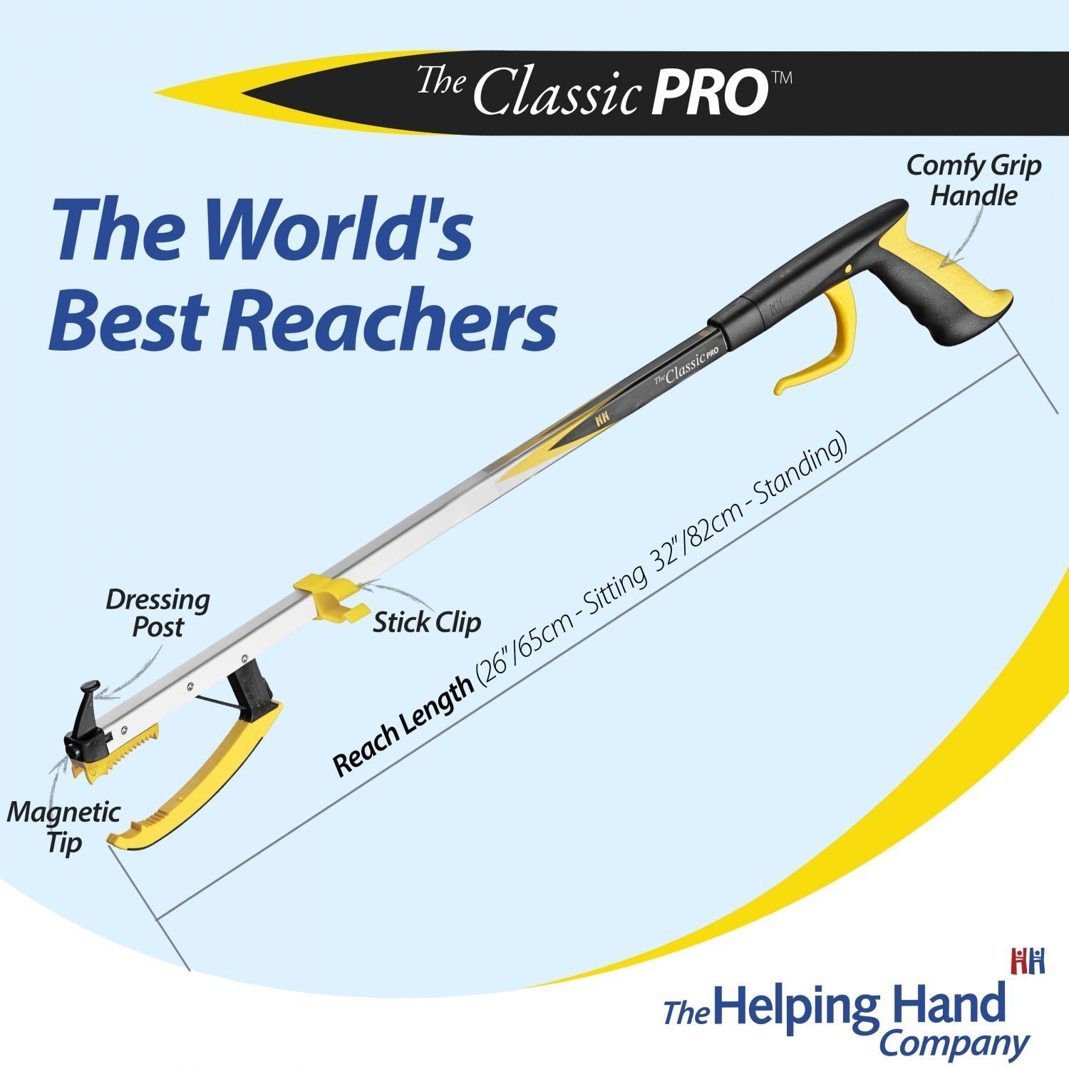 Helping Hand grijper Classic Pro | Standaard | Handgrijper