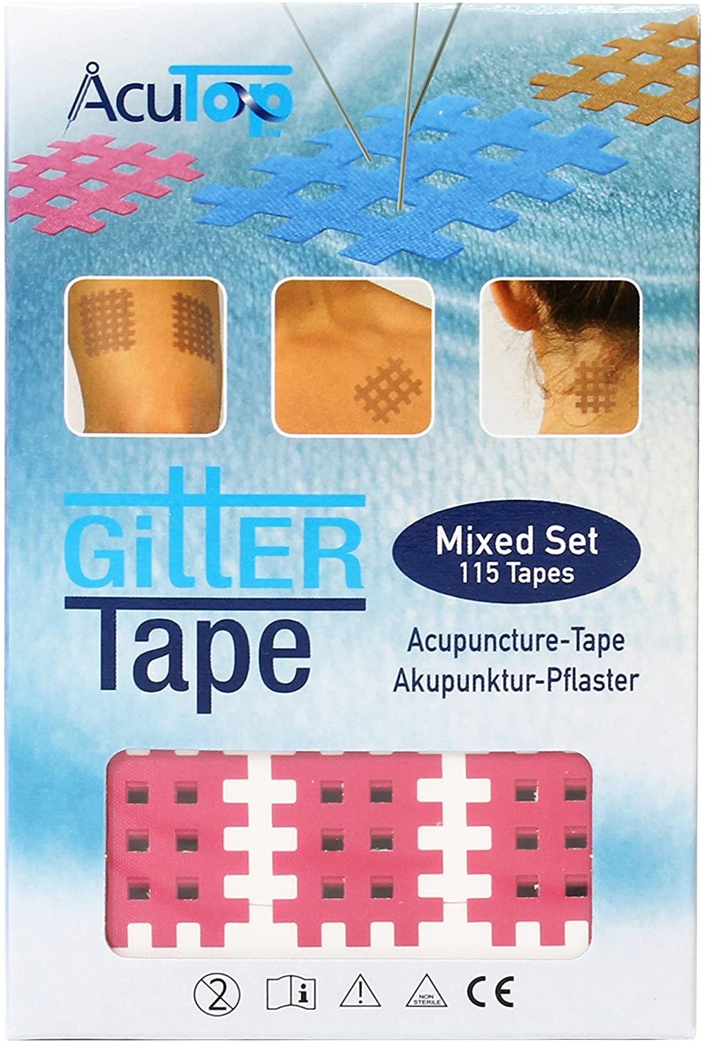 AcuTop tape | Crosstape | Acupunctuur pleister | Kinesiotape