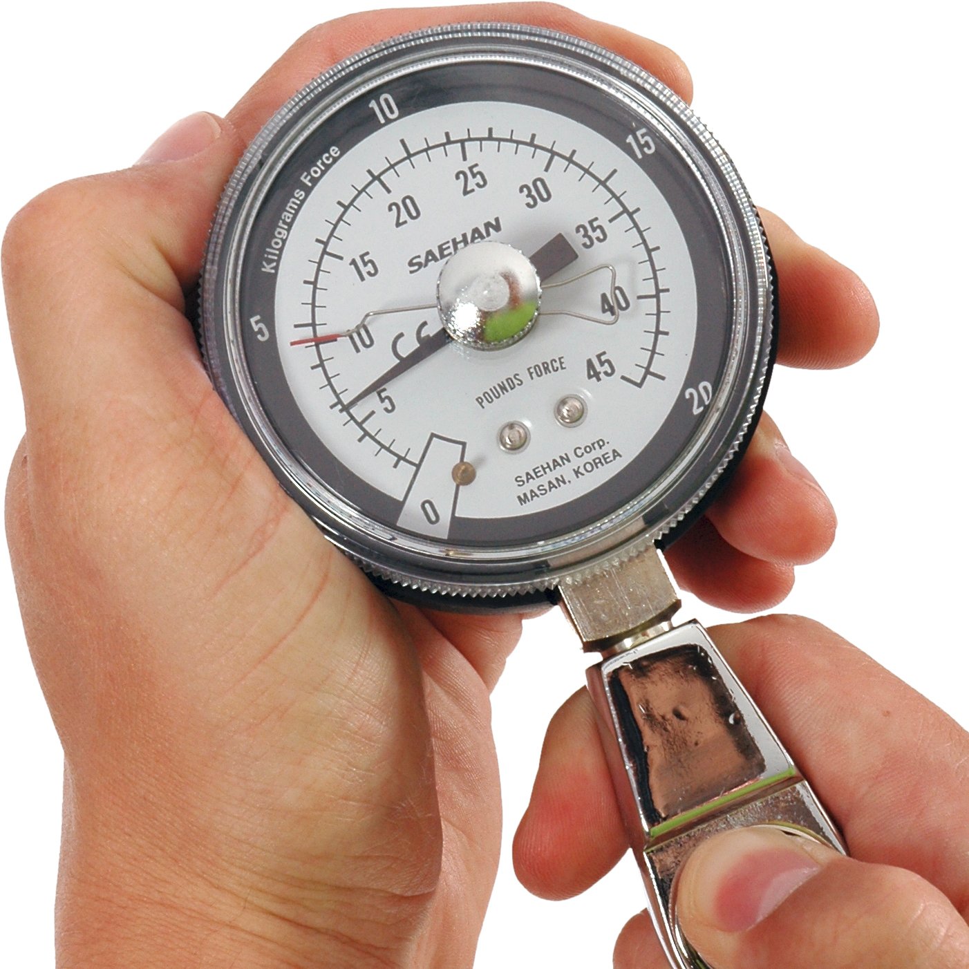 Pinch meter hydraulisch Saehan | Hand knijpkrachtmeter kopen