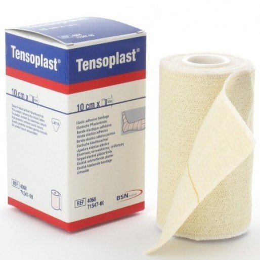 Tensoplast 10 cm | Elastische kleefzwachtel | Laagste prijs!