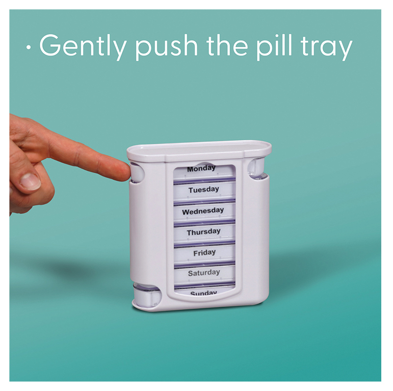 Medicijndoos week kopen | Pillendoos 7 dagen | Pillenbox - Aidapt