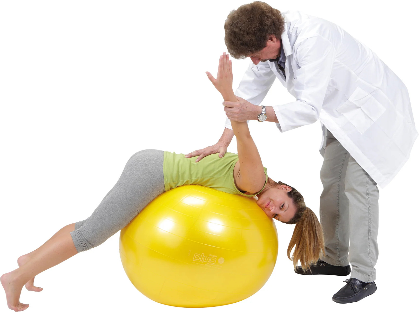 Gymnic Plus 75 cm Groen | Zitbal | Fitness bal | Beste prijs