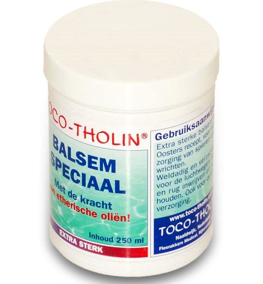 Toco-Tholin balsem - massage olie - druppels | Laagste prijs