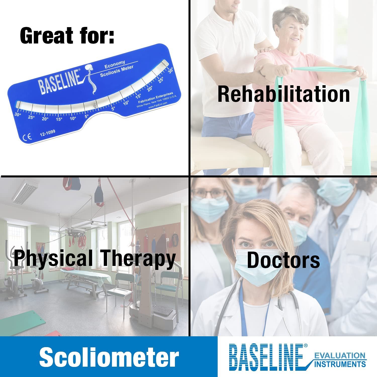 Scoliometer | Scoliose screening | Fysio | Laagste prijs!