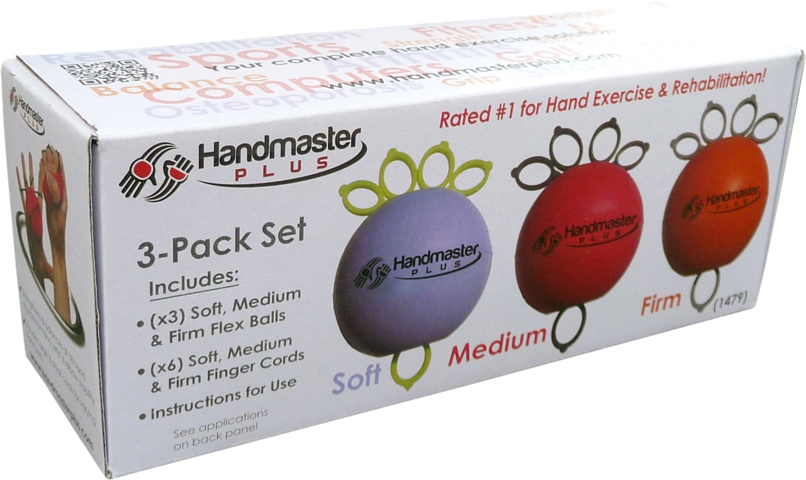 Handmaster Plus set 3 stuks | Hand master | Handtrainer