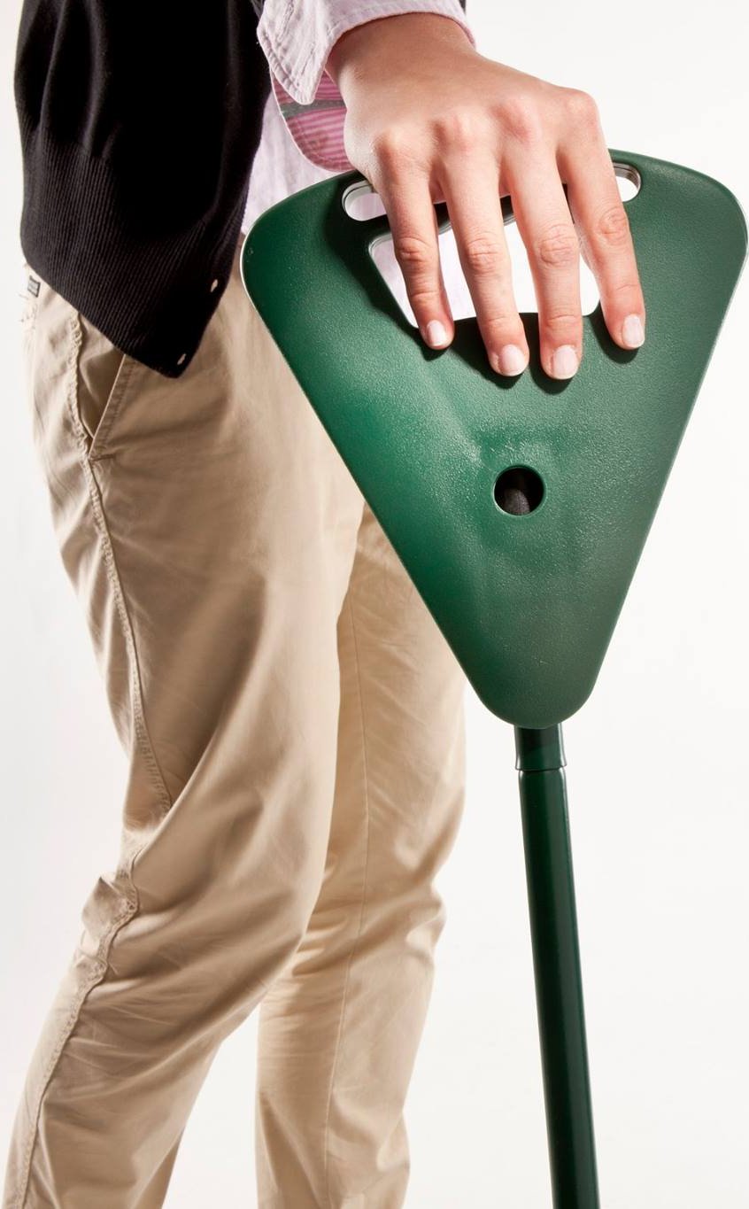 Flip stick Opvouwbaar | Wandelstok met zitje | Zitwandelstok