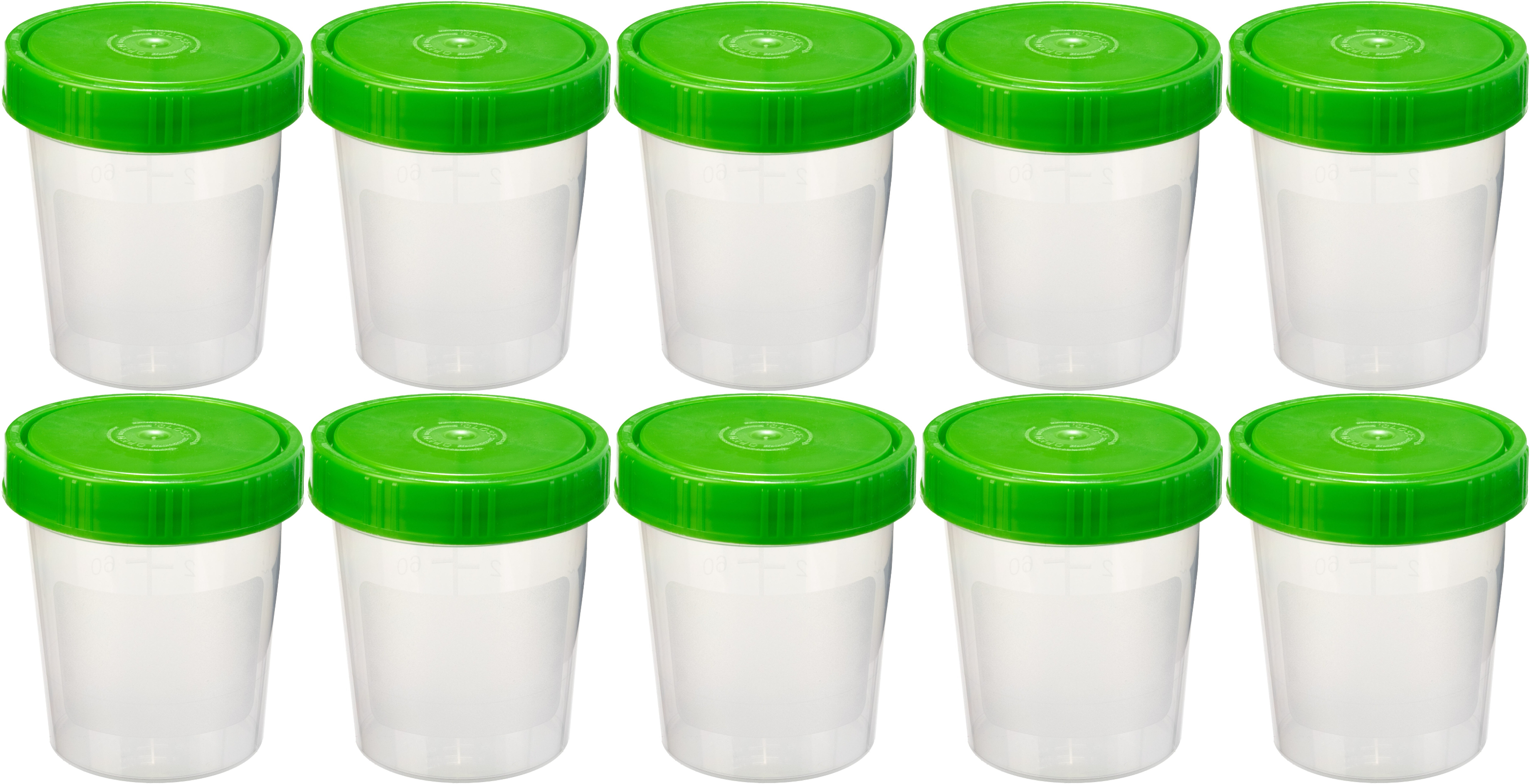 Urine potjes kopen? | Urinepotjes met deksel | 10 stuks!