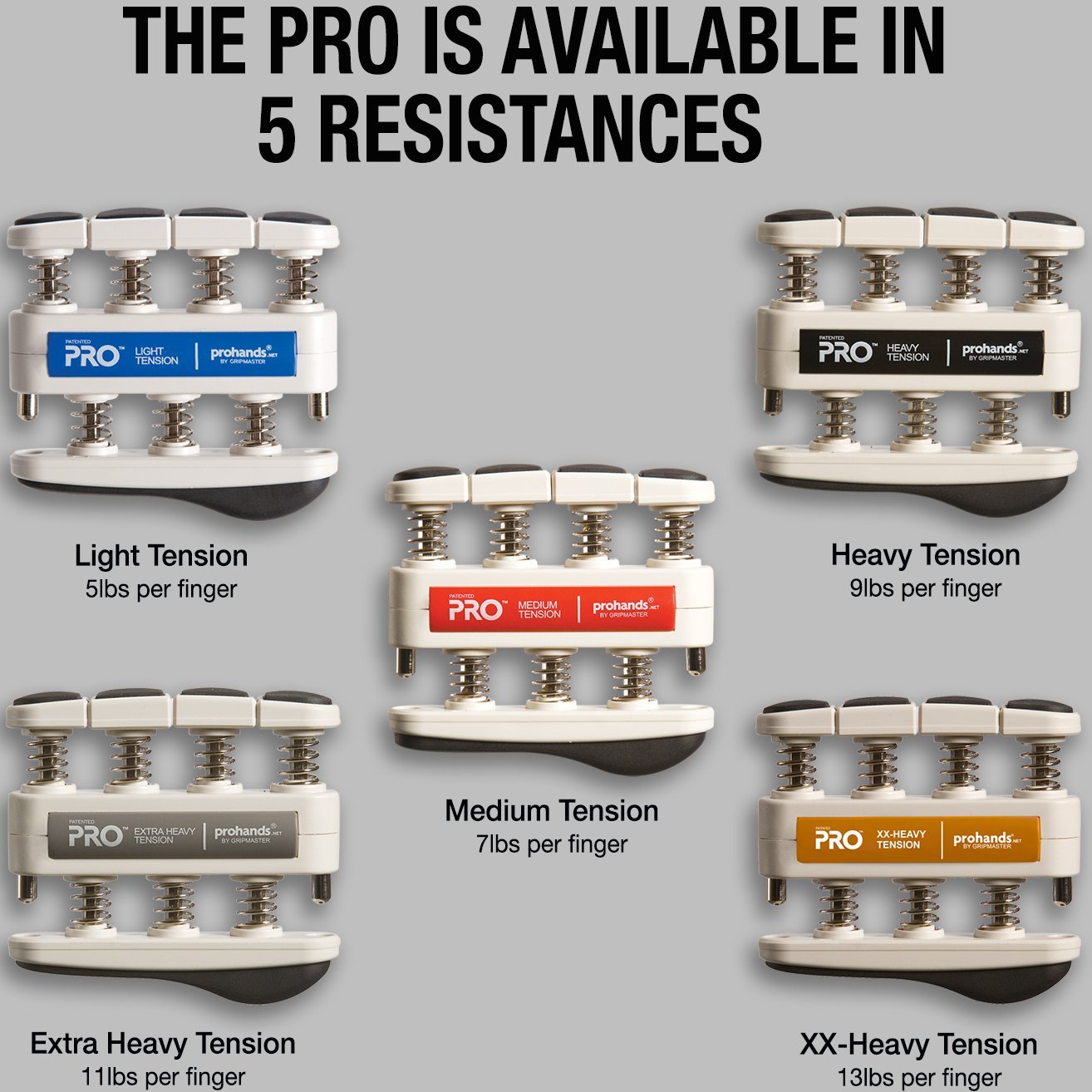 Gripmaster Pro handtrainer | Grip master | Laagste prijs!