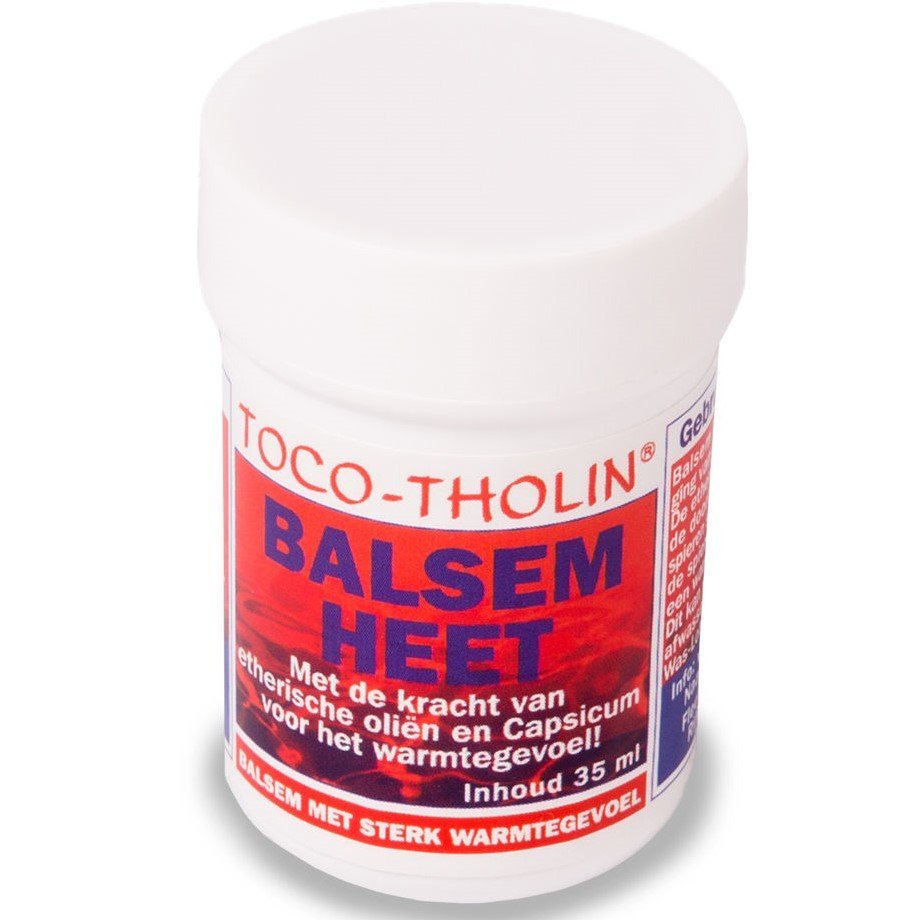 Toco-Tholin balsem Heet | Hete spierbalsem | Laagste prijs!