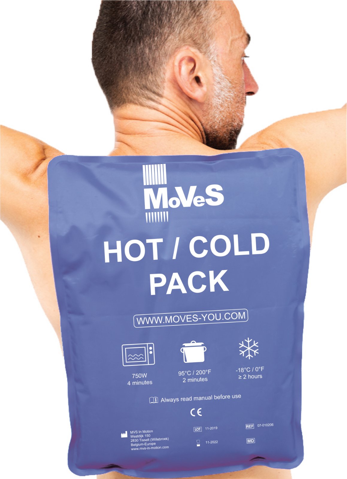 Hot coldpack XXL | Hotpack Rug | Warmtepakking | Heat pack