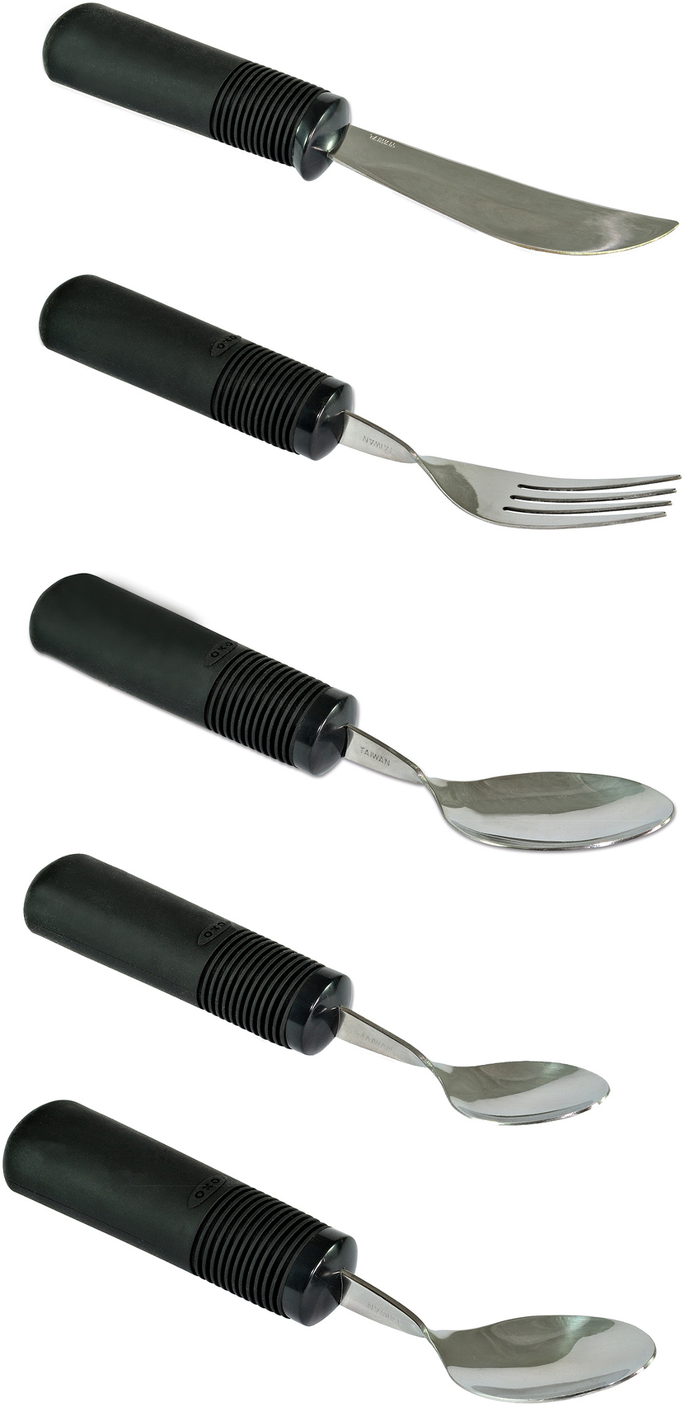 Aangepaste vork Good Grips | Verdikt bestek | Ergonomisch