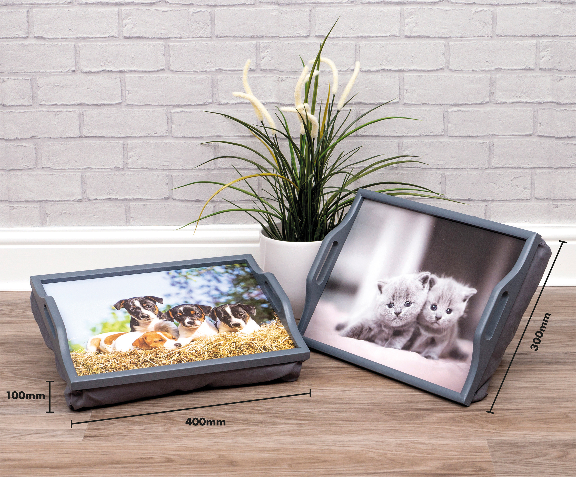 Schootkussen dienblad | Schootkussens | Schoot kussen Puppy's