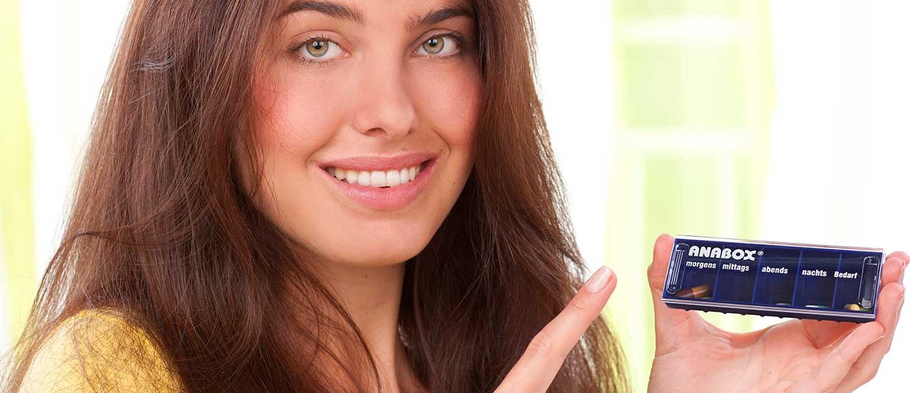 Anabox 7 dagen pillendoos kopen | Medicijndoos Wit | Pillbox