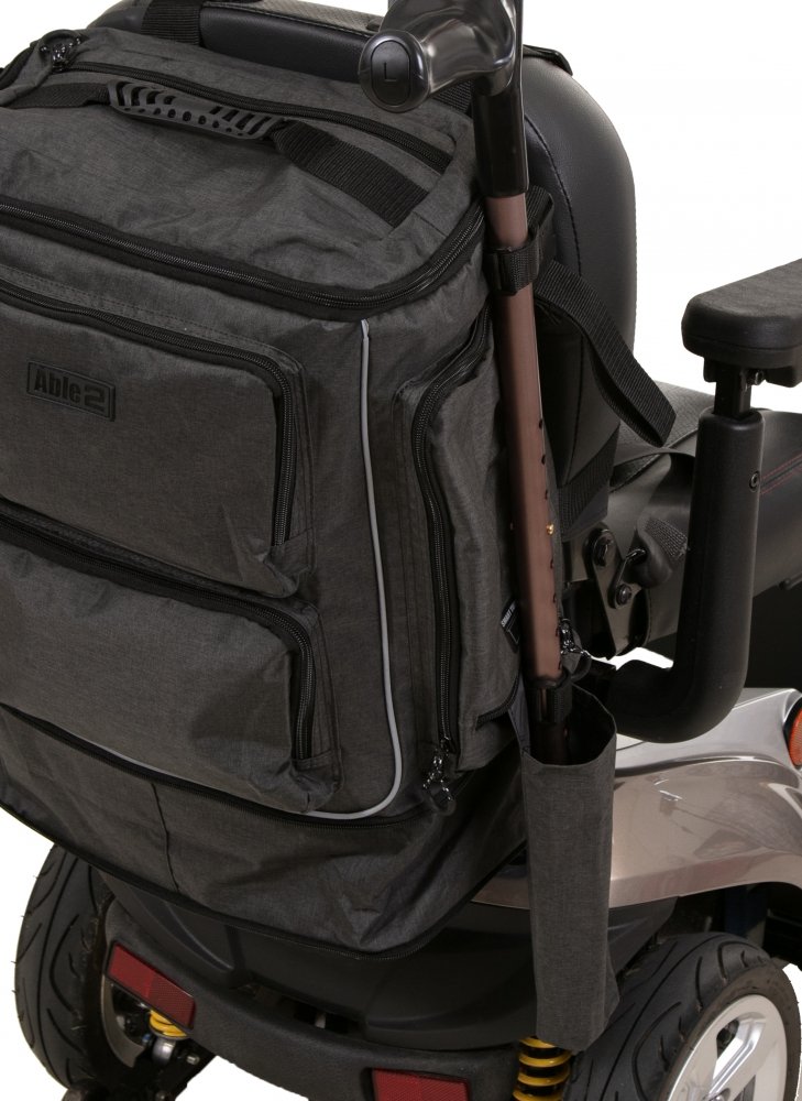 Scootmobiel tas Torba Luxe | Rugzak | Rugleuning tas Grijs